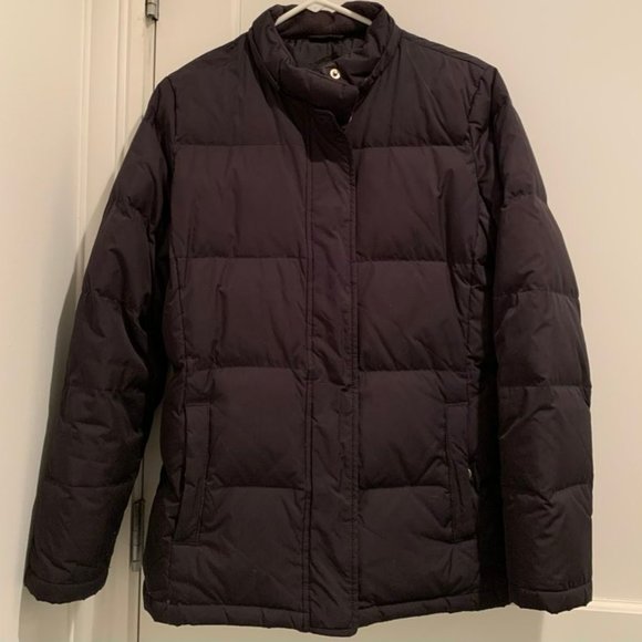 GAP | Jackets & Coats | Jet Black Gap Puffer Jacket | Poshmark